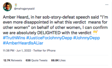 Hashtags as Hegemony: What #JusticeForJohnnyDepp Teaches Us About ...